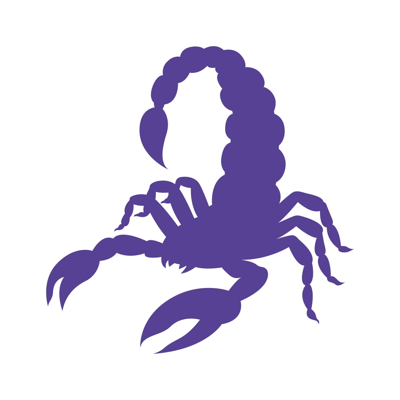 Scorpion Sticker Decal Die Cut - Self Adhesive Vinyl - Weatherproof ...