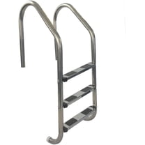 Saftron Residential In-Ground Pool Ladder, 3-Step, High Impact Polymer ...