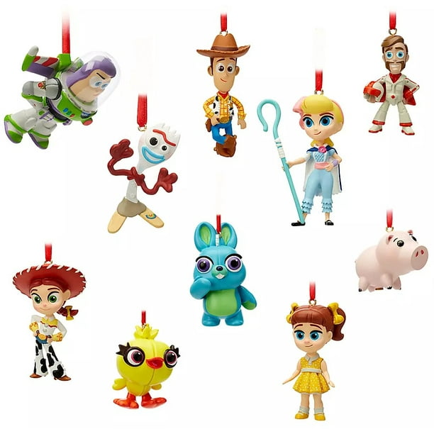 Disney / Pixar Toy Story 4 Mini Ornament Set - Walmart.com - Walmart.com