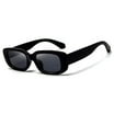 FEISEDY Polarized Women Square Sunglasses Sparkling Composite Shiny Frame B2289 - Walmart.com