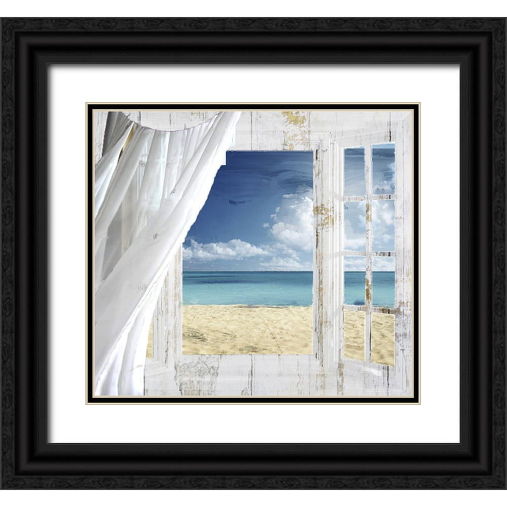 Sommers, Mindy 29x26 Black Ornate Wood Framed with Double Matting ...
