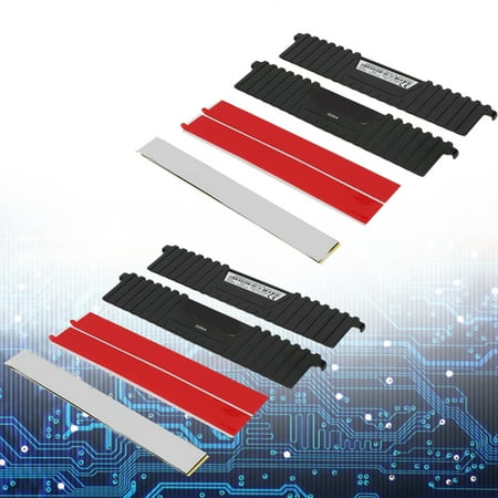 Memory Bank Heatsink, Prevent Static Electricity 2 Set Powerful Non ...
