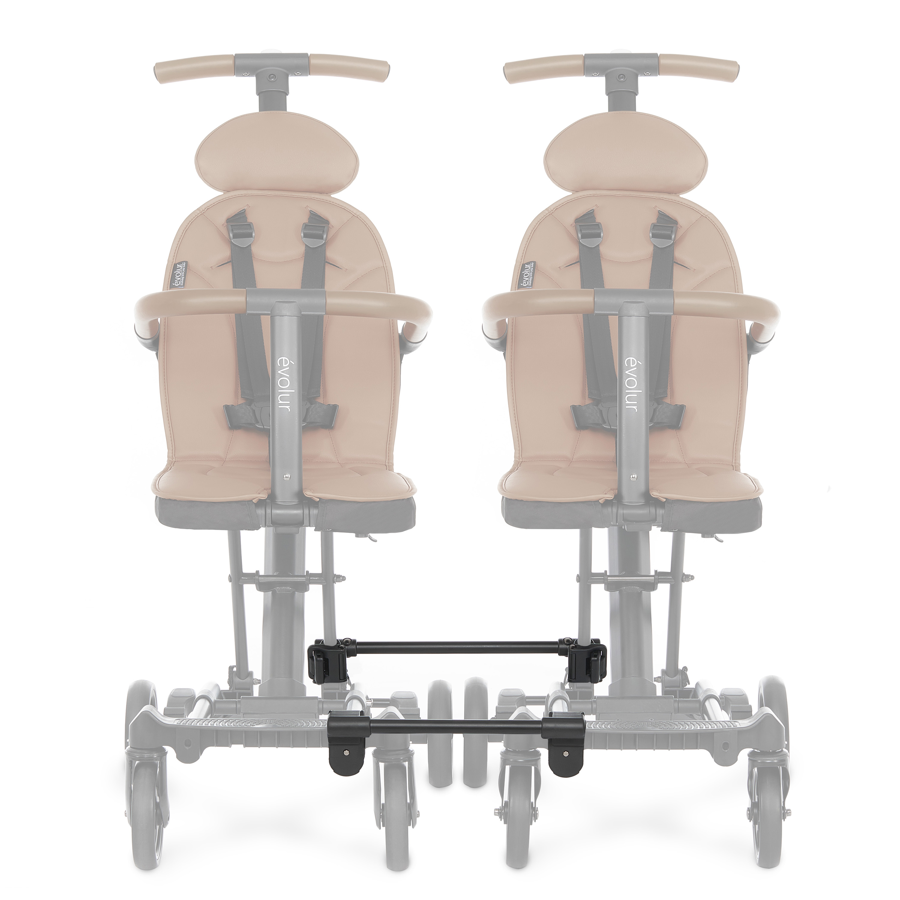 Evolur Cruise Rider Twin Connector, Black - Walmart.com