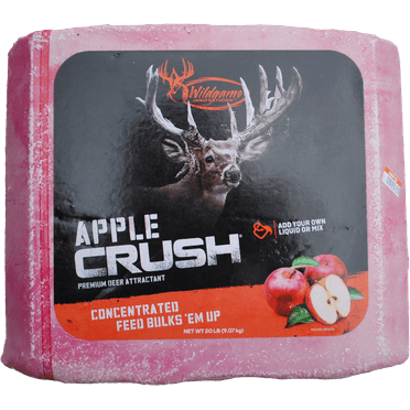 Wildgame Innovations Apple Crushed Deer Attractant Salt Block, 4 lbs ...