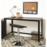 2 Piece Office Set with Desk and Filing Cabinet in Black - Walmart.com
