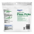 (900 pack) Equate Sensitive Clean Floss Picks, Mouthwash Burst Mint ...