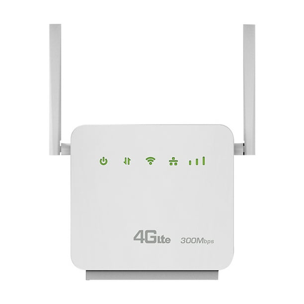 Router Inalámbrico 4G 300Mbps Router 4G Módem Antenas Externas Conexión ...