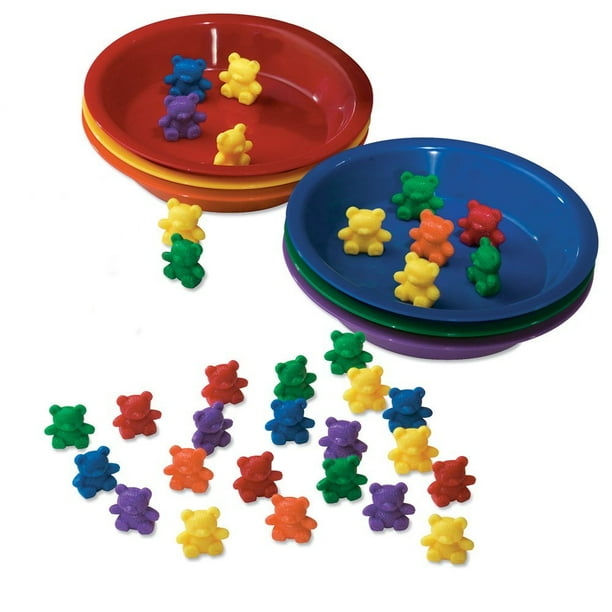 Learning Resources Baby Bear Sorting Set, 102 Bears, Perfect for Ages 3 ...