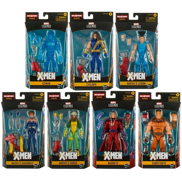 Marvel Legends X-Men 6 Inch Action Figure BAF Colossus - Set of 7 ...