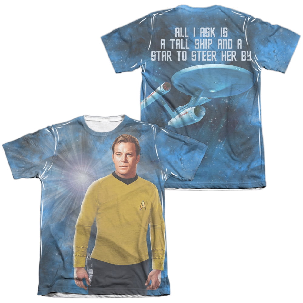 Star Trek Ship For My Captain Allover Print Officially Licensed Faded ...