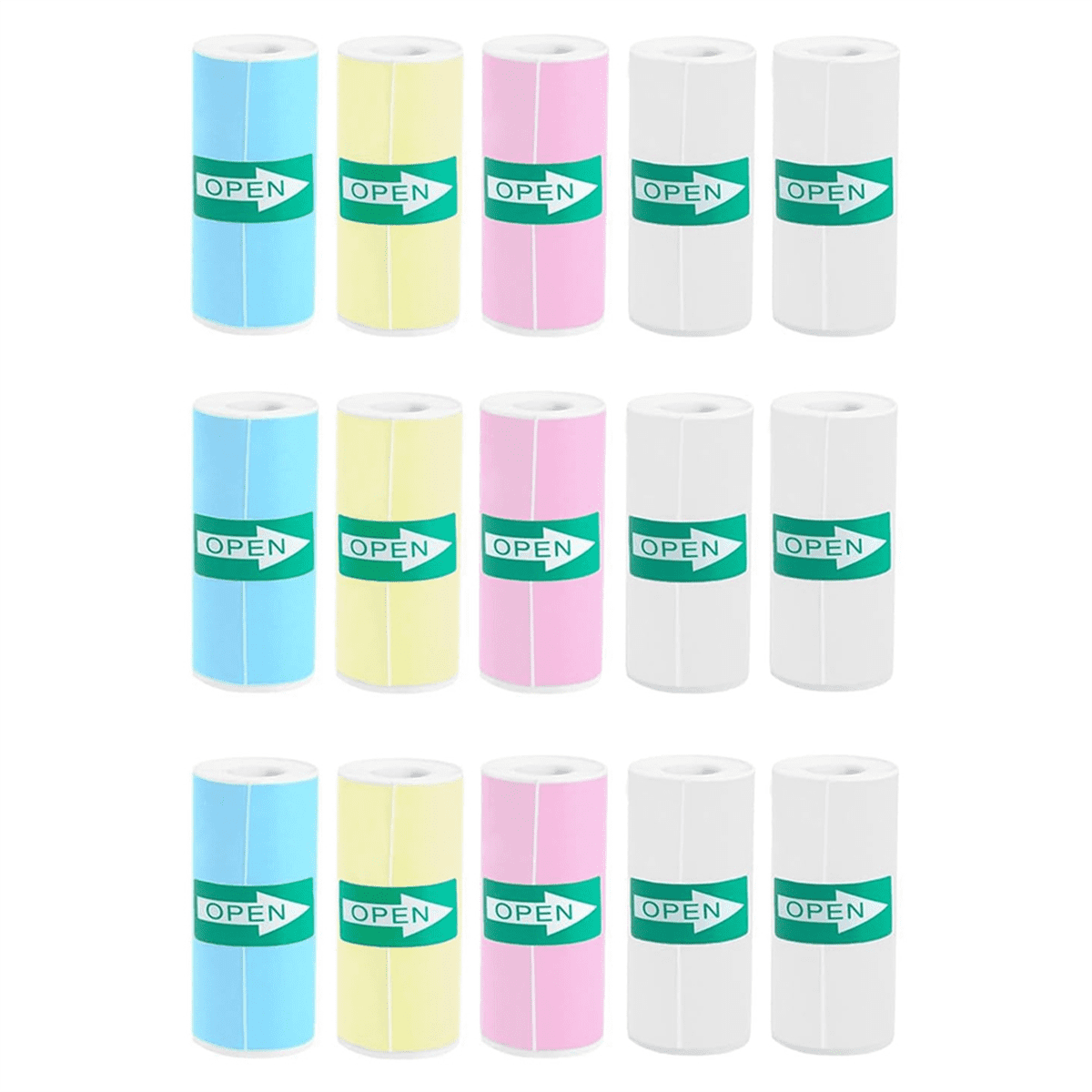 Click here for Unbranded 15 Rolls Thermal Sticker Paper For Mini... prices