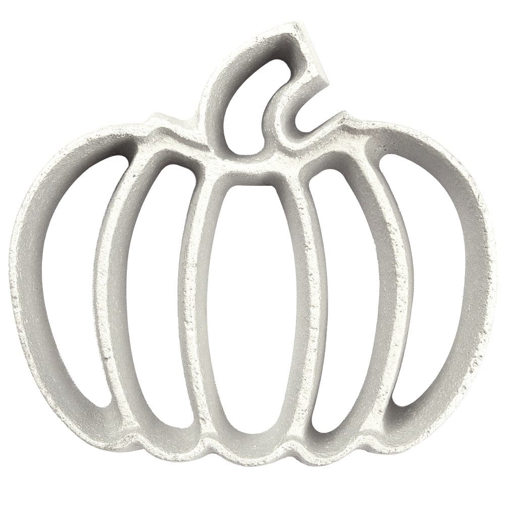 Kitchen Supply Hand Cast Aluminum Pumpkin Rosette Iron - Walmart.com