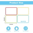 160 Pcs Labels for Storage Bins,6 X 4 Inch Storage Bin Labels Large ...