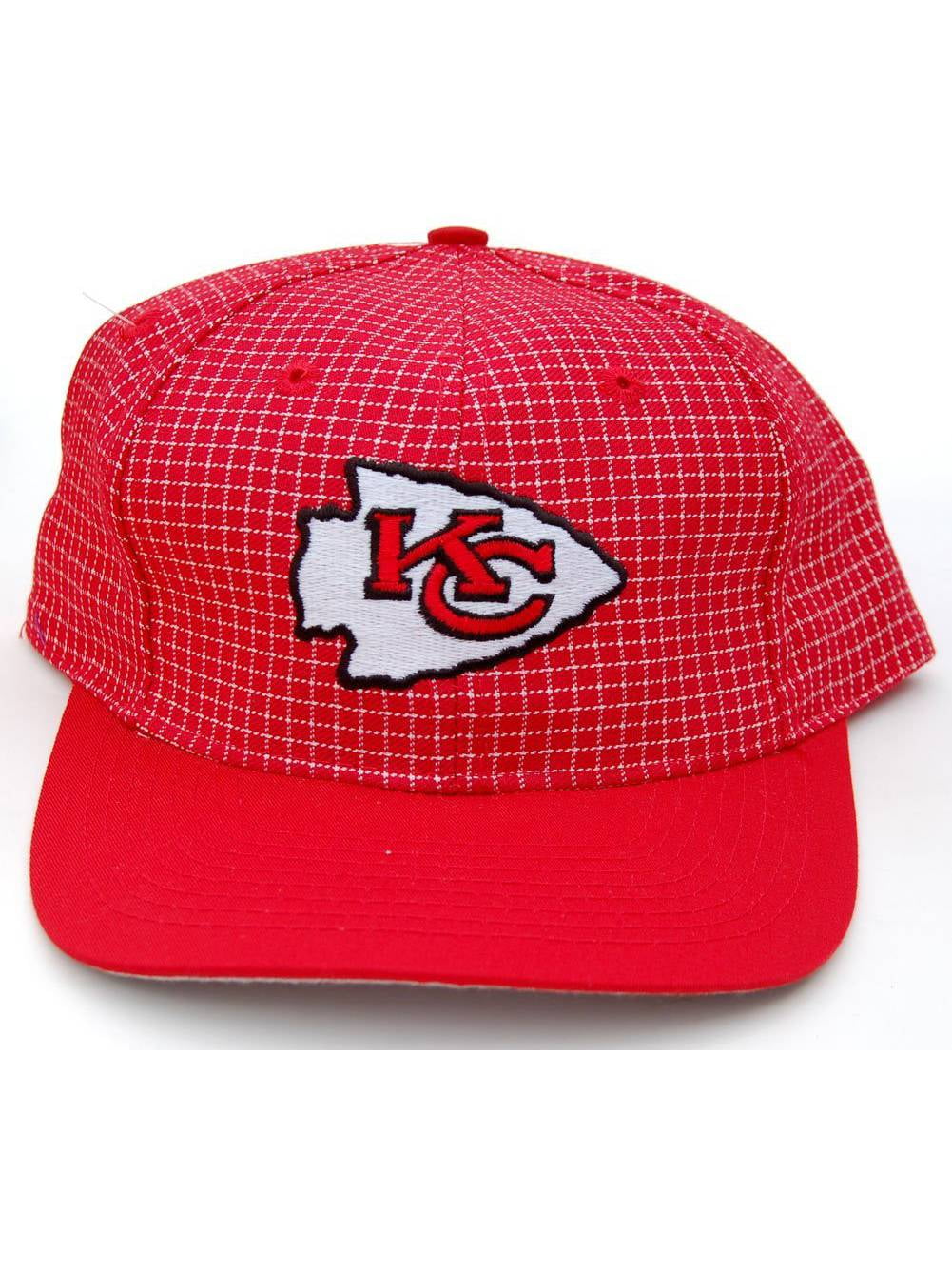 NFL Kansas City Chiefs Red Plaid Logo 7 Snapback Cap Hat | Walmart Canada
