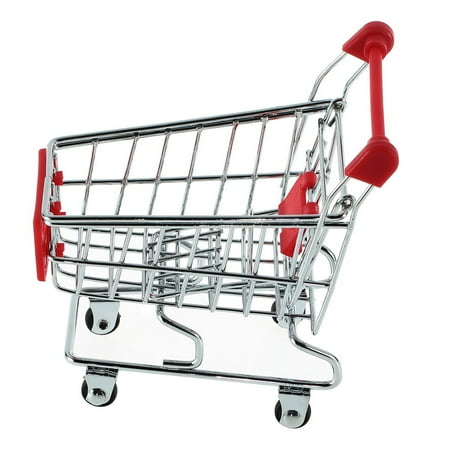 Cute Stainless Steel Mini Supermarket Handcart Shopping Utility Cart ...