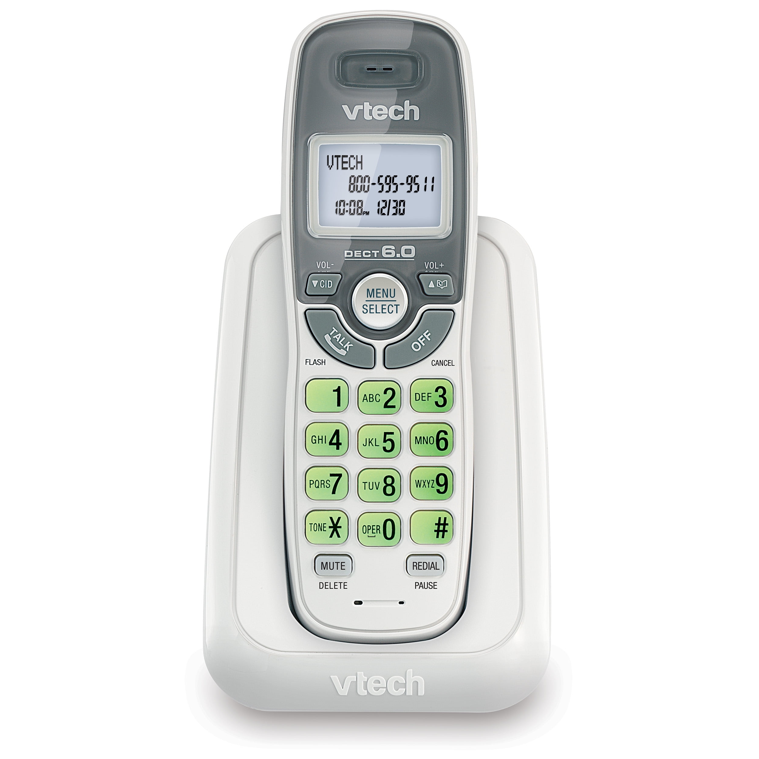 VTech CS6114 DECT 6.0 Cordless Phone System with Caller ID/Call Waiting ... VTech CS6114 DECT 6.0 Cordless Phone System with Caller ID/Call Waiting ...