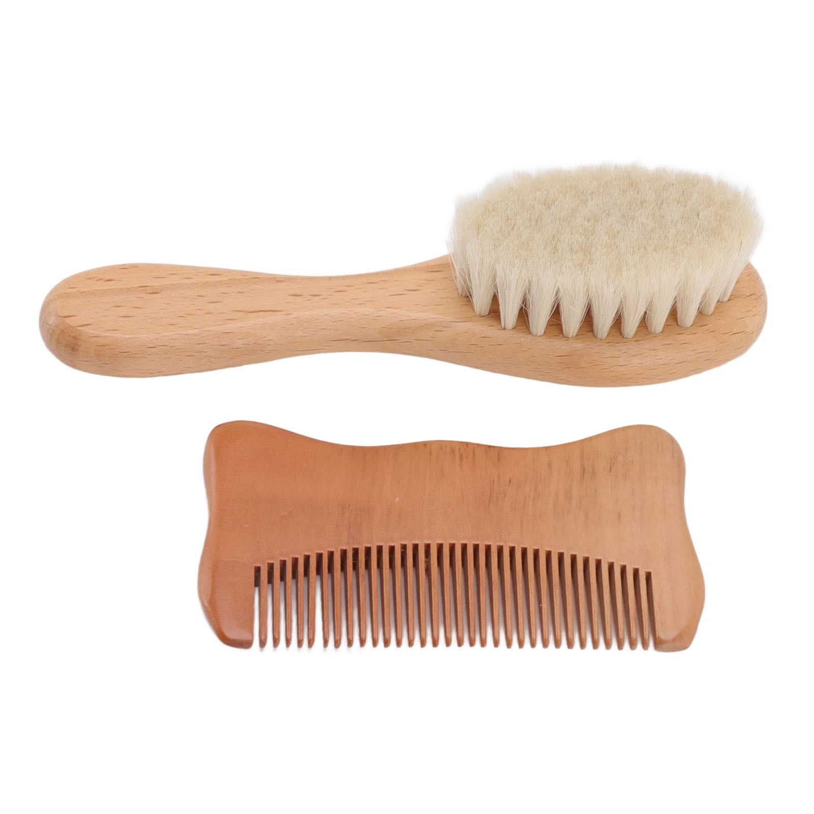 Click here for Unbranded Baby Hair Brushand Baby Comb Set wooden... prices