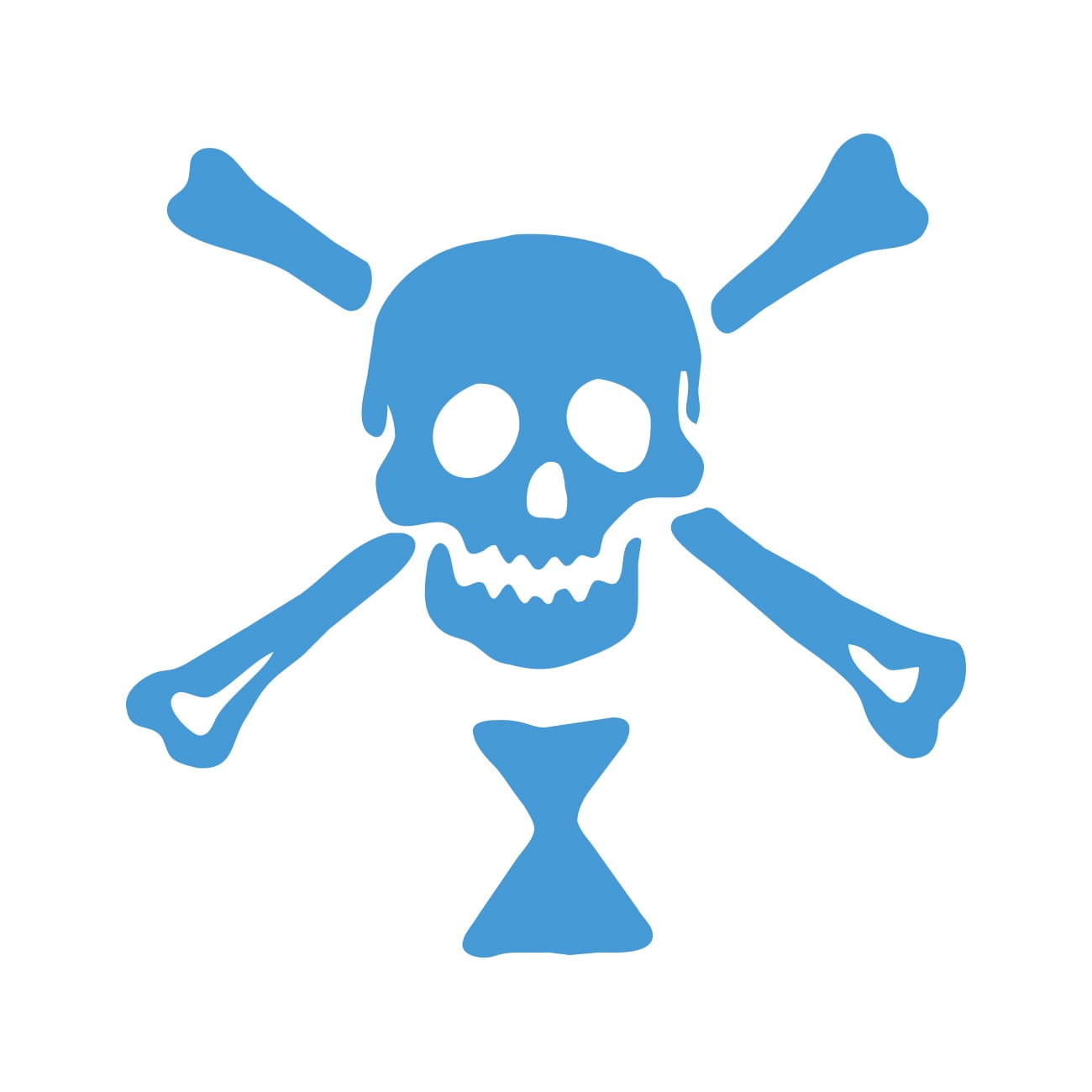 Jolly Roger Emanuel Wynne Pirate Sticker Decal Die Cut - Self Adhesive ...