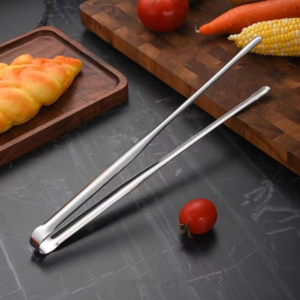TQEHS Pinza para parrilla de acero inoxidable Pinza para barbacoa y ...