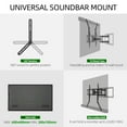 Walmart Black Friday Deals 2025 USX MOUNT Soundbar Brackets, Universal Sound Bar Mounting Kit ...