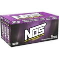 NOS GT Grape Energy Drink, 16 Fl oz, Natural Caffeine, Electrolytes ...