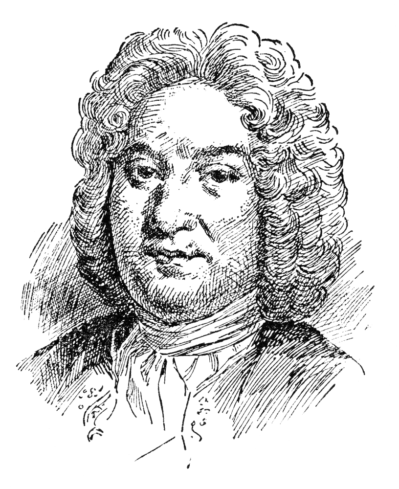 Francois Couperin N(1668-1733) French Composer And Organist Rolled ...