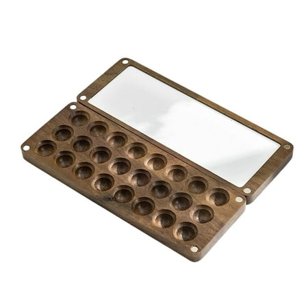 Empty Wooden Paint Box Travel Paint Case Paint Container Artist Paint ...