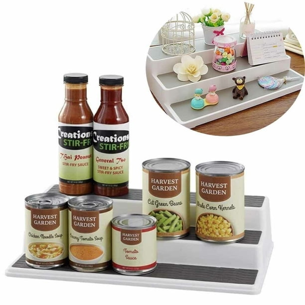 3 Tier Spice Herb Curry Rack Holder Cupboard Organiser Storage Kitchen ...