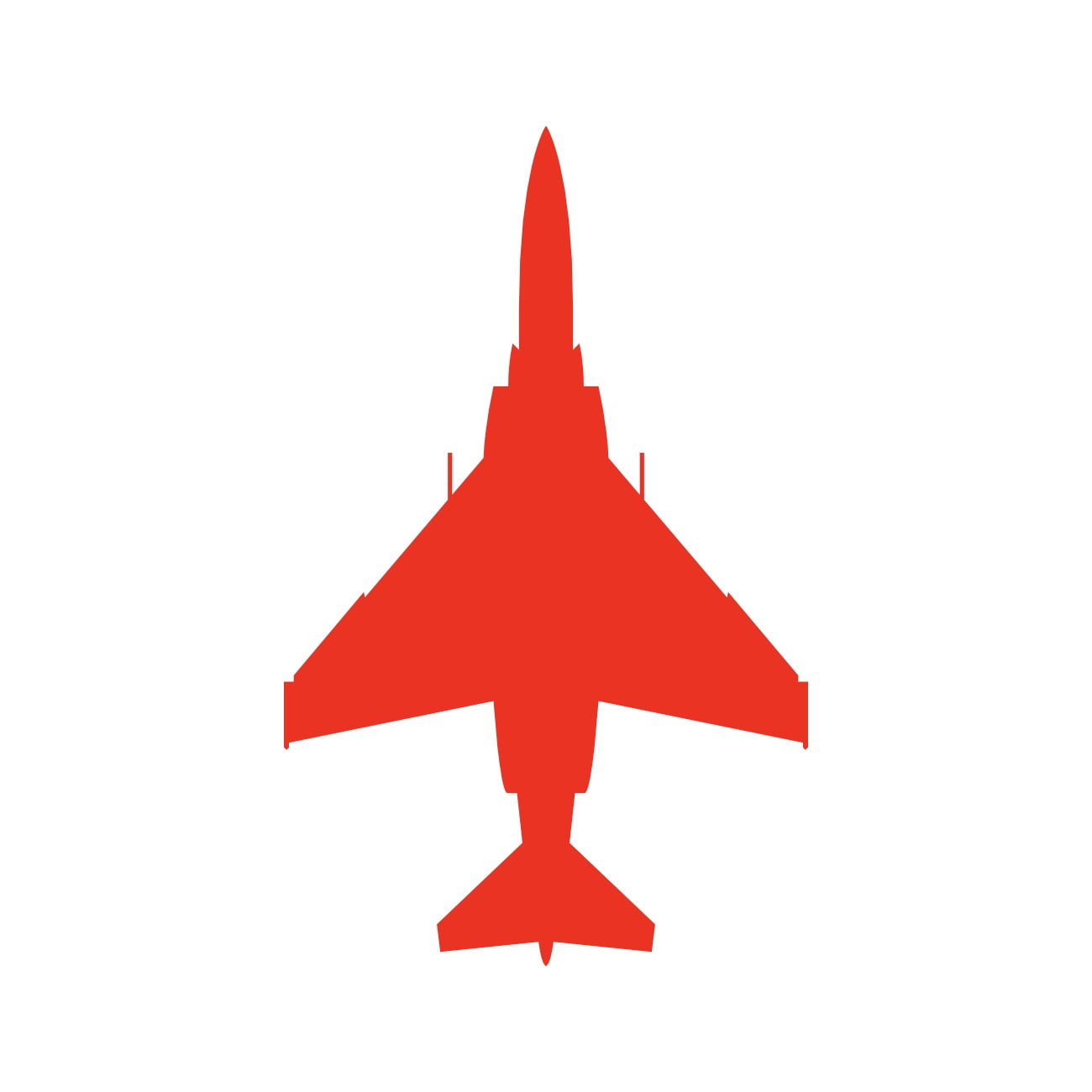 F-4 Phantom Sticker Decal Die Cut - Self Adhesive Vinyl - Weatherproof ...