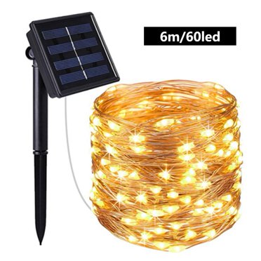 Sunforce 15 LED Weather Resistant 33ft Solar String Lights - Walmart.com