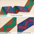 7.66Yards 2Inch Wide Ethnic Ribbon Jacquard Ribbon Vintage Jacquard ...