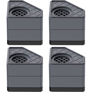 4 PCS Washing Machine Foot Pads Anti Vibration Non-slip Rubber Washer ...