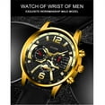 Zaroyeax Fashion Sport Mens Stainless Steel Case Belt Band Quartz