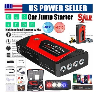 Type S Portable Jump Starter & Power Bank with Emergency Multimode ...