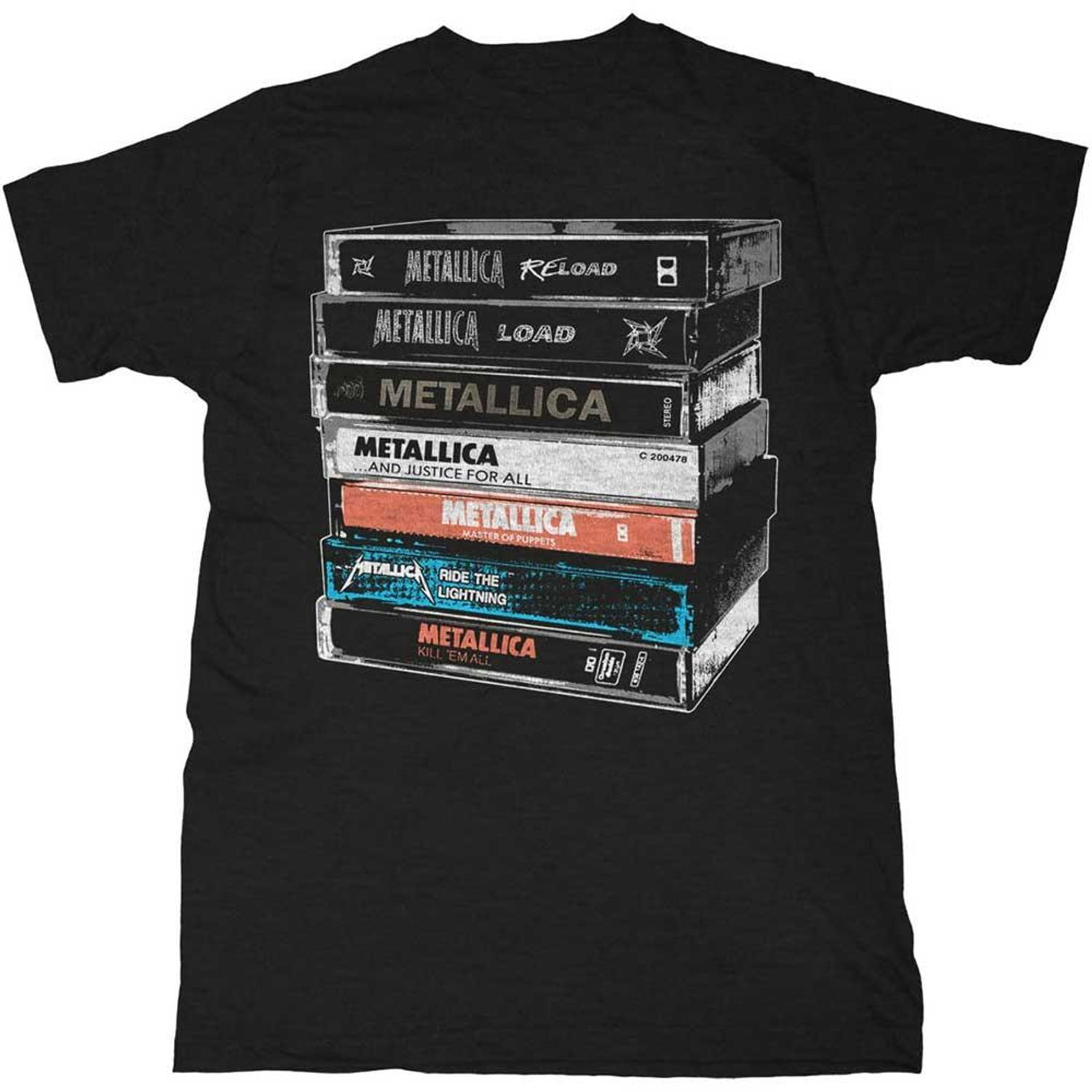 Click here for Metallica Adult Cassette Cotton T-Shirt M prices