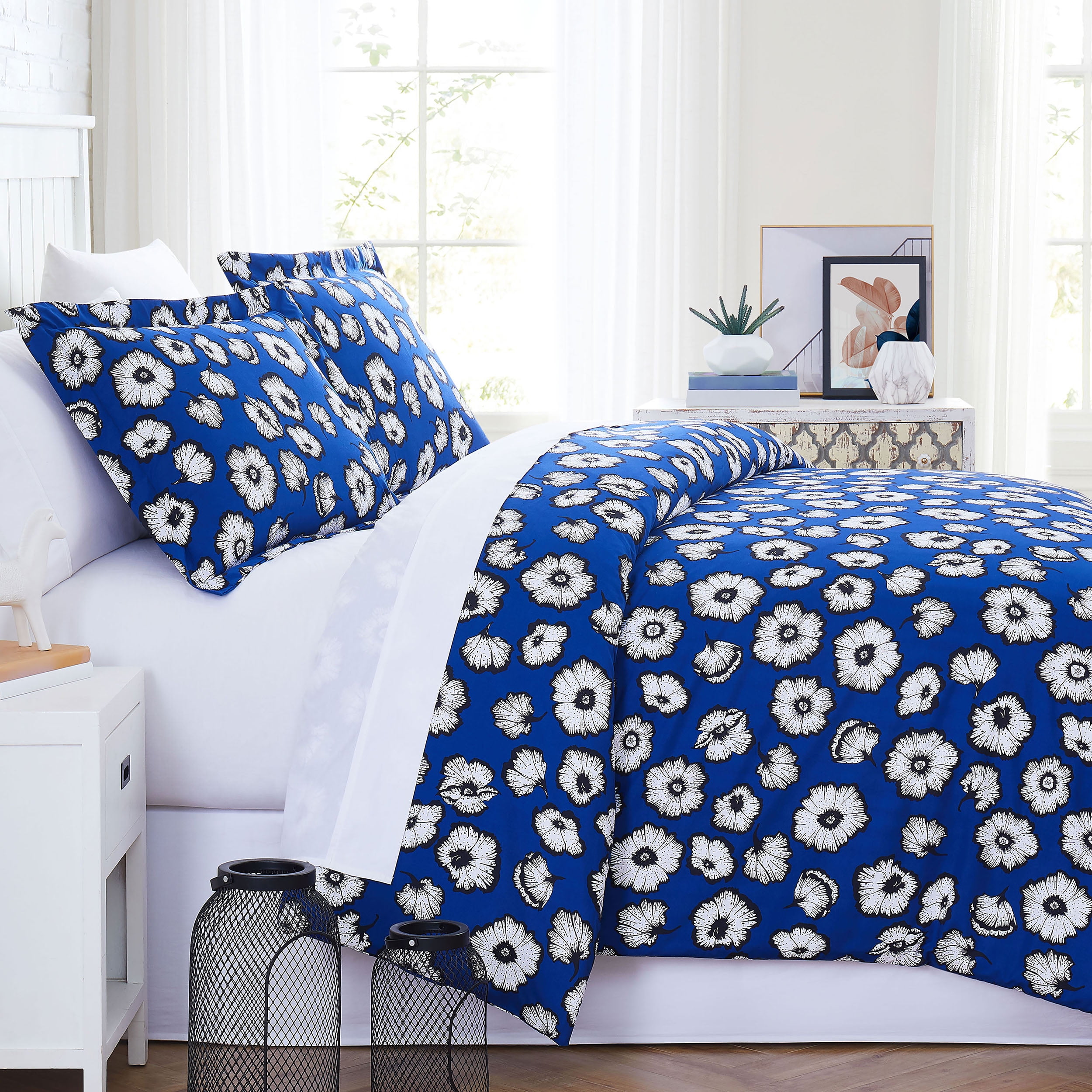 Essence Oversized Premium Collection Duvet Cover Set - Walmart.com