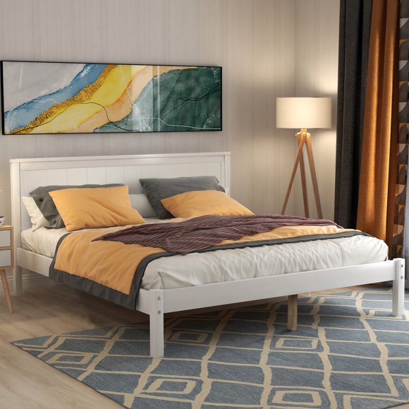 White Full Size Beds