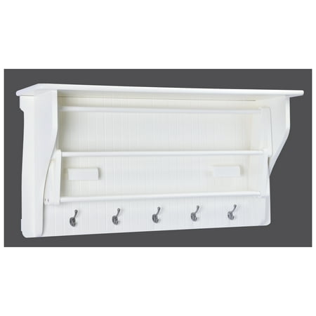 Contemporary Country Expandable Wall Shelf - Walmart.com - Walmart.com