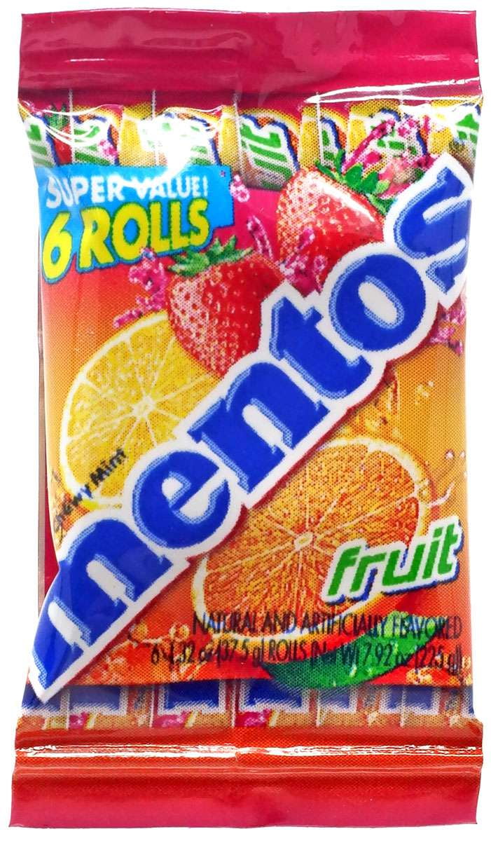 5 Surprise Mini Brands! Mentos Miniature (Fruit) (No Packaging ...