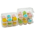 Walmart Clear 6-Compartment Cupcake Box Dividers, 4" High for High ...