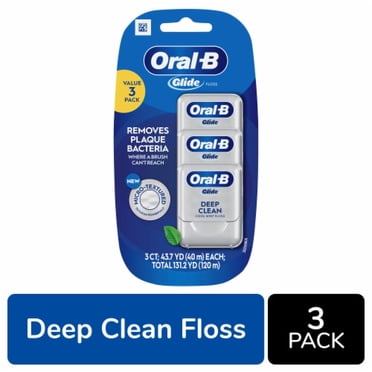 Oral-B Glide Pro-Health Threader Floss, 6 Pack, Ideal for Bridges ...