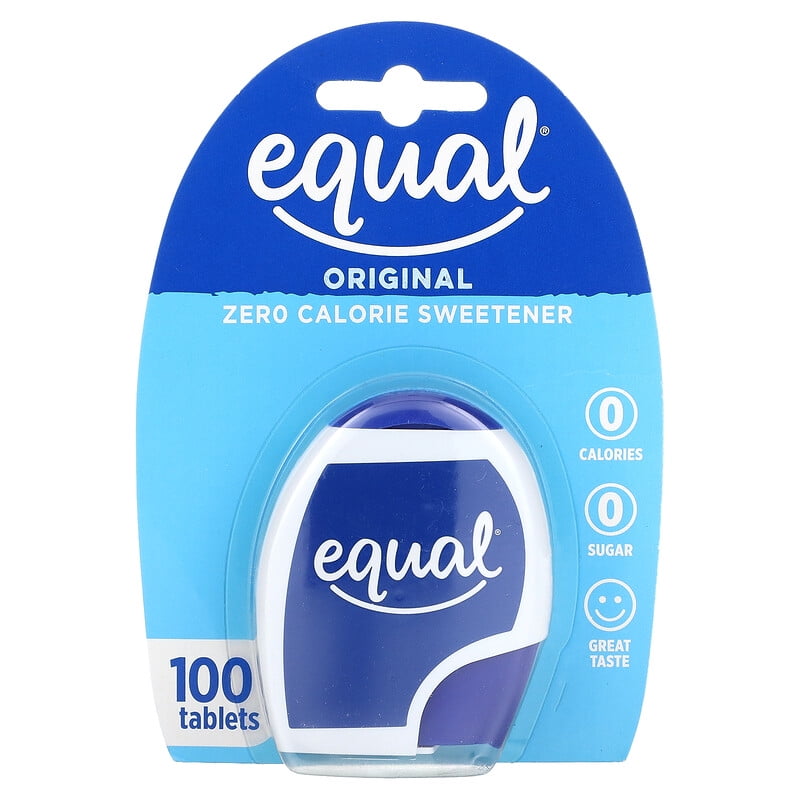 Equal Zero Calorie Sweetener Original 100 Tablets - Walmart.com