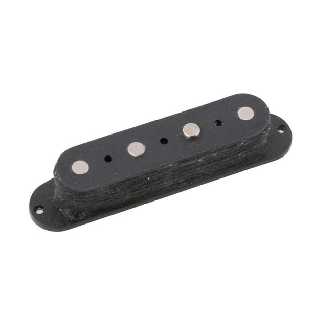 Ustyle 4 Strings Electric Guitar Neck Bridge Pickups for Guitar Black ...