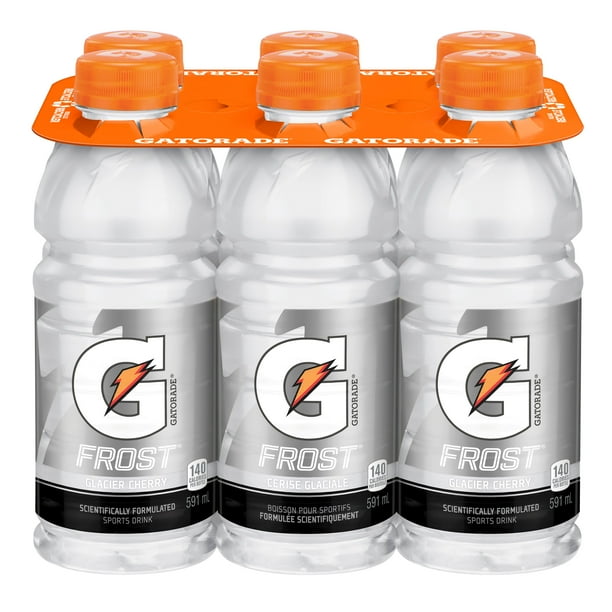 Gatorade frost Glacier Cherry Sports Dink 6 x 591 mL, Bottles, 6x591mL ...