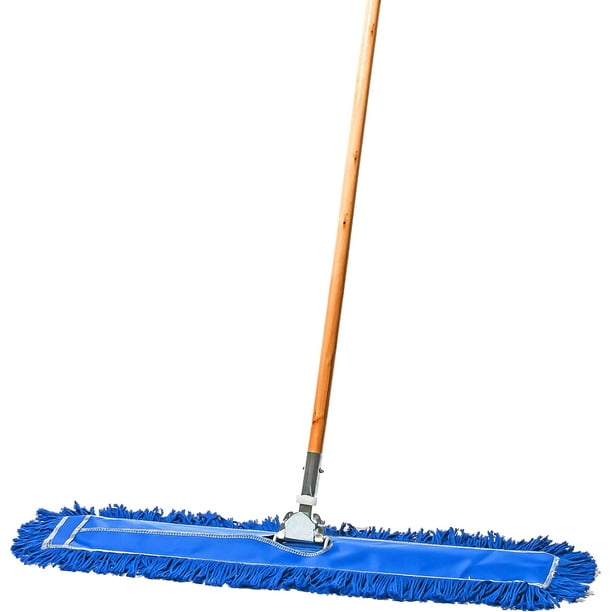 Tidy Tools Industrial Dust Mop for Floor Cleaning, Floor Mop Wood ...