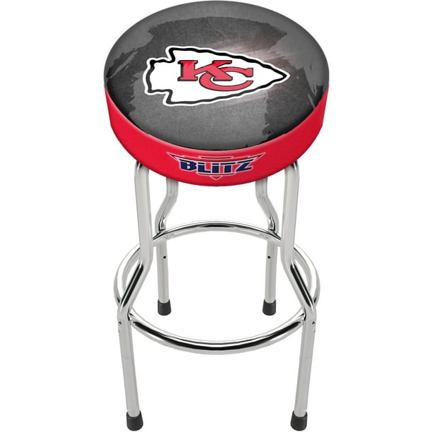 Kansas City Chiefs Adjustable NFL Blitz Team Pub Stool, Arcade1Up ...
