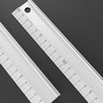 Multipurpose Aluminum Scale Ruler with Safe Corners Anti Slip Base ...