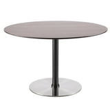 Dillon Mid-Century Modern Dining Table in Walnut and Stainless Steel by ...