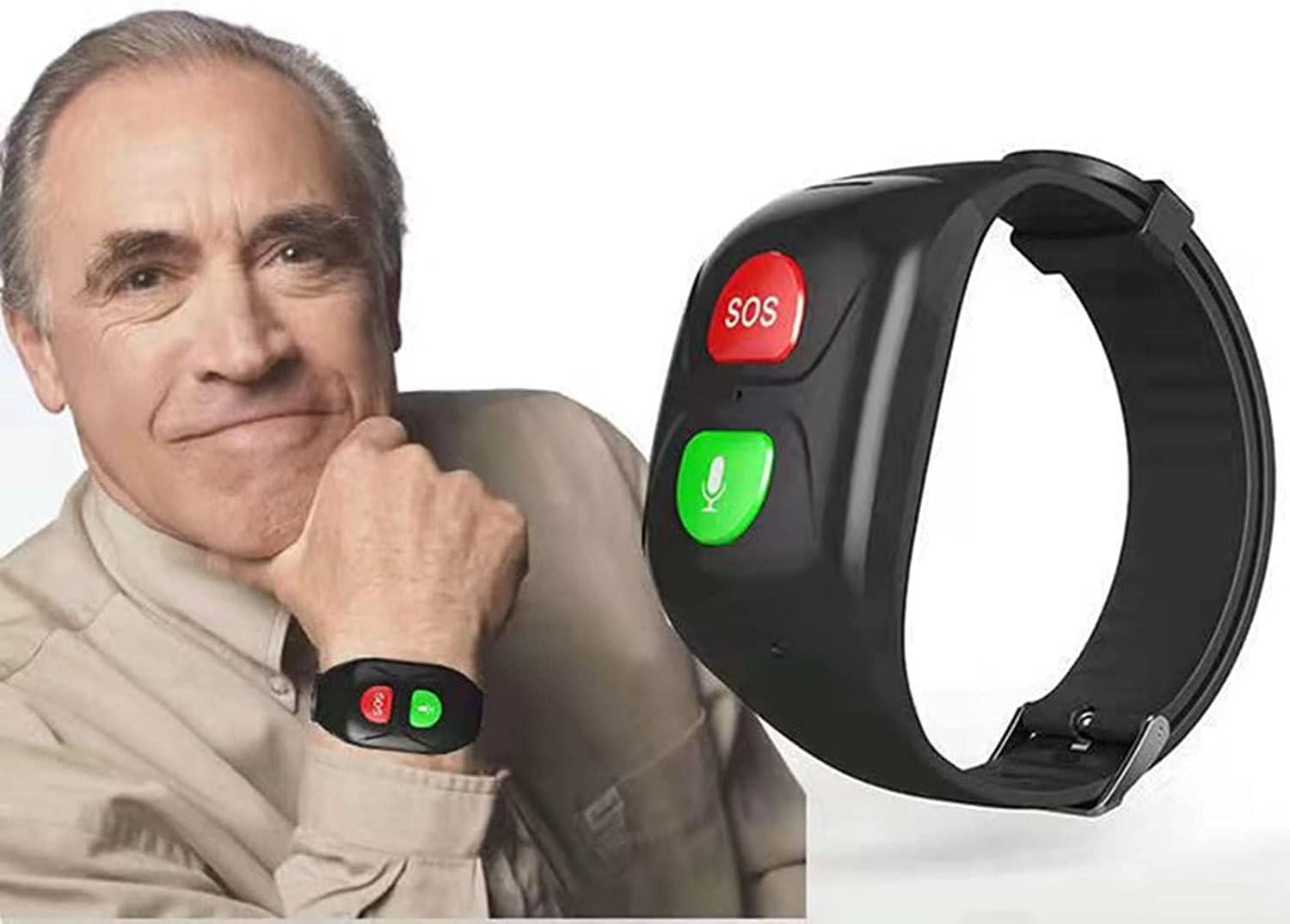 ZHAOCHENG Reloj GPS antipérdida para personas con demencia, Alzheimer y autismo. Reloj GPS para ...