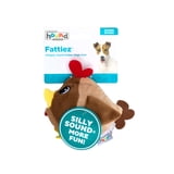 Outward Hound Fattiez Chicken Plush Dog Toy, Tan, XS - Walmart.com